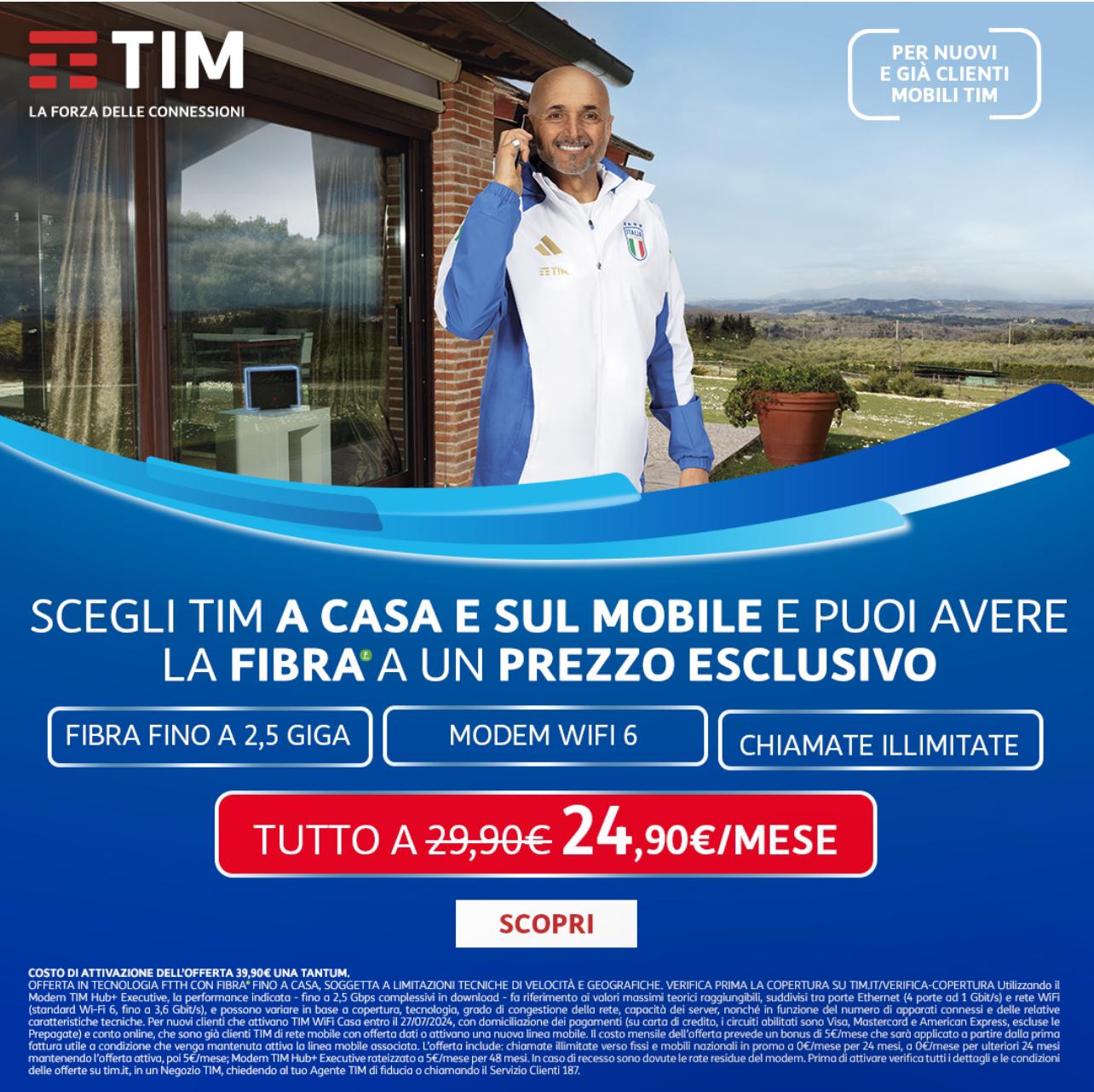 Offerte con giga illimitati per tutta la famiglia | 4SRL TIM